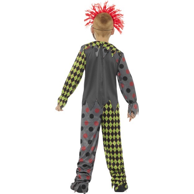 Deluxe Child's Twisted Clown Costume - Cheap Fancy Dress